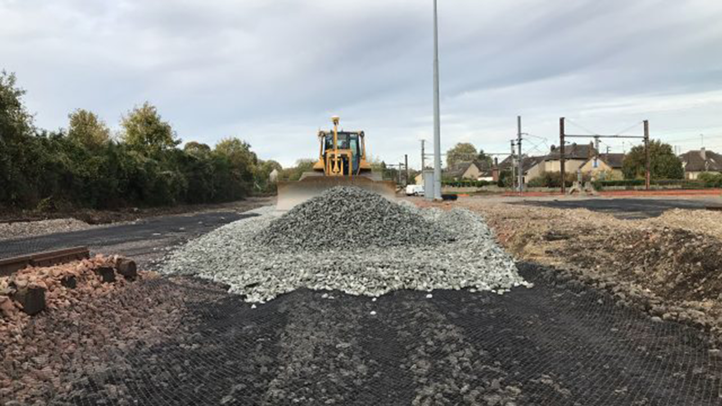 Stabilization of railway tracks - Terageos