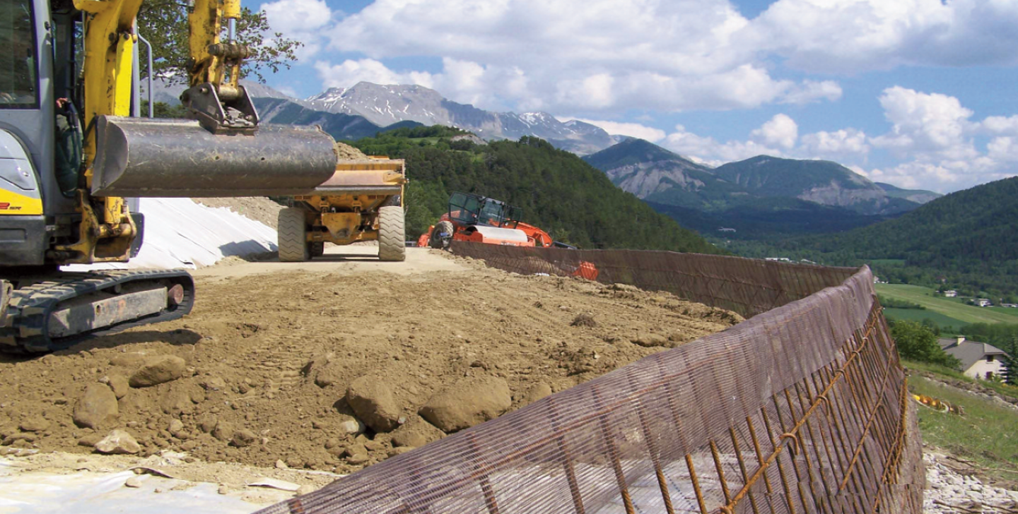 Reinforced Soil Structure - Terageos